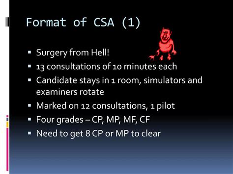 PPT CSA Practice PowerPoint Presentation Free Download ID