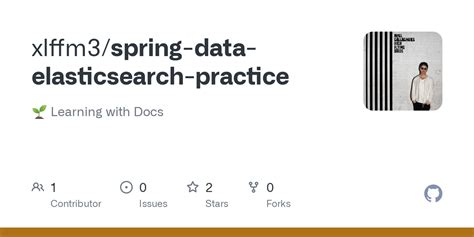 Github Xlffm3spring Data Elasticsearch Practice 🌱 Learning With Docs