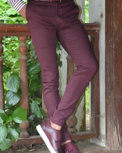 Beige Slim Fit Groom Wedding Linen Pants For Men Gentwith