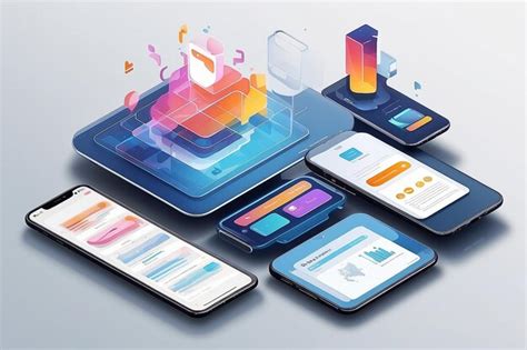 Premium Ai Image Product Iteration Concept Illustration