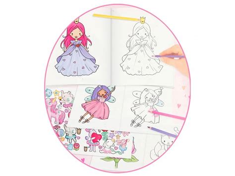 Acheter Princesse Mimi Depesche Livre à colorier 12016 Juguetilandia