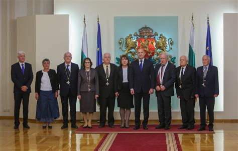 Български учени получиха ордени в навечерието на 24 май