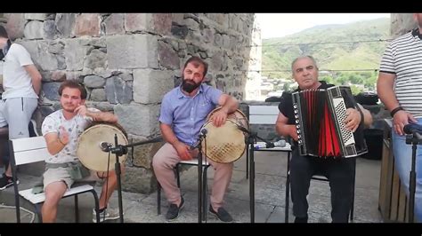 ცეკვა ყაზბეგური დოლი გიორგი გალუსტიაშვილი გარმონი ავთო მეზვრიშვილი Chub1nage Doli Garmon