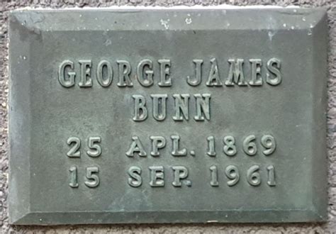 George James Bunn 1869 1961 Find A Grave Memorial