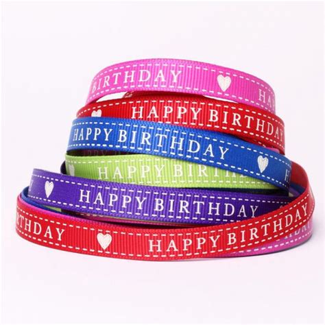 Birthday Ribbons For Everyone Ribbon Impressions