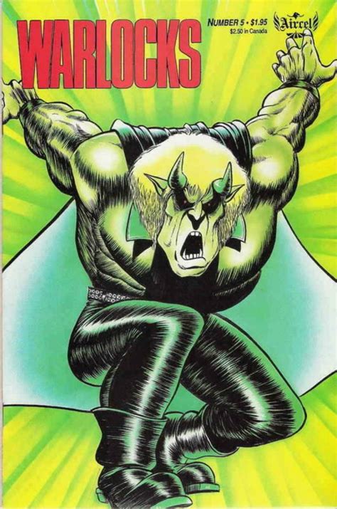 Warlocks 5 Vf Barry Blair Aircel Comics 1988 1989 More Indies In