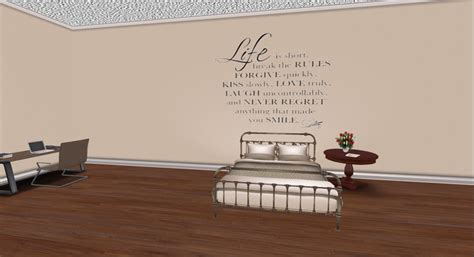 Second Life Marketplace Pp Wall Decal Life