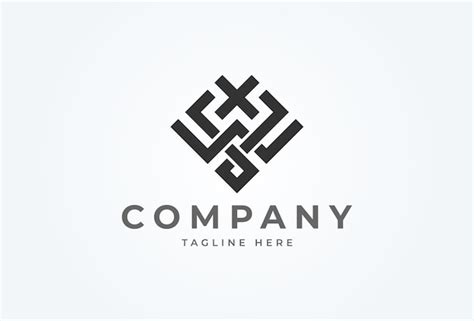 premium vector initial xyw or wyx logo monogram logo design