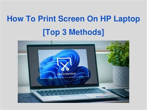 PPT Print Screen On HP PowerPoint Presentation Free Download ID