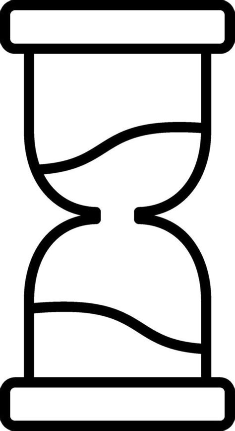 Sandglass Line Icon 43258329 Vector Art At Vecteezy