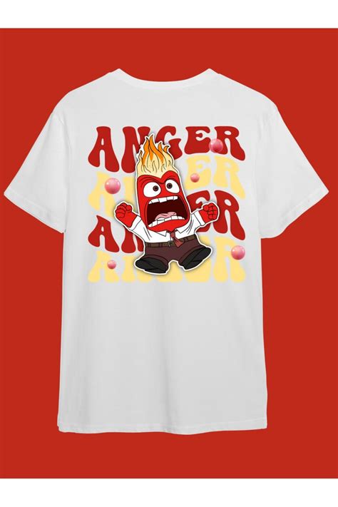 Touz Moda Ters Yüz Karakterler Ön Arka Baskı Unisex T shirt Fiyatı