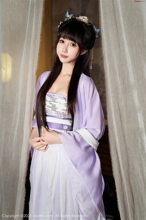 Xiuren秀人网 波巧酱 Bo Qiao Jiang Hanfu 86 Photos Cosplaytele
