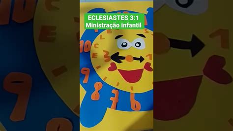 Eclesiastes 31 Ministração Mistério Infantil 🍭 Tempo De Ser Criança