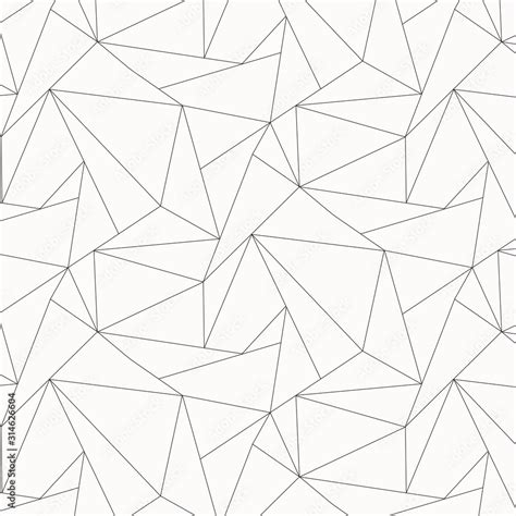 Geometric Triangle Pattern Vector