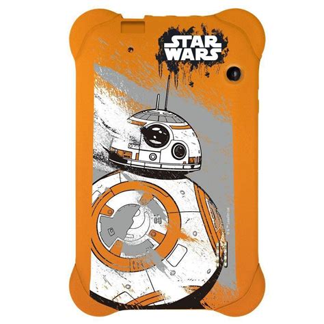 Capa Laranja Star Wars Multilaser Emborrachada Película de Vidro
