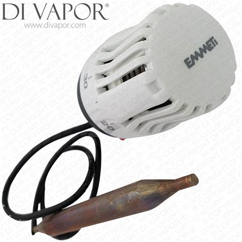 Emmeti Thermostatic Actuator With Remote Sensor For Underfloor Heating