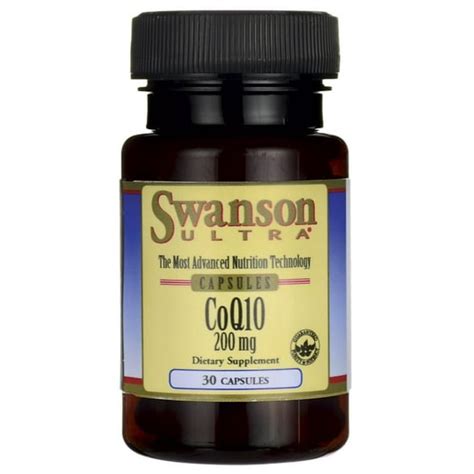 Swanson Coq10 200 Mg 30 Capsules