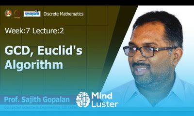 Learn Lec GCD Euclid S Algorithm Mind Luster