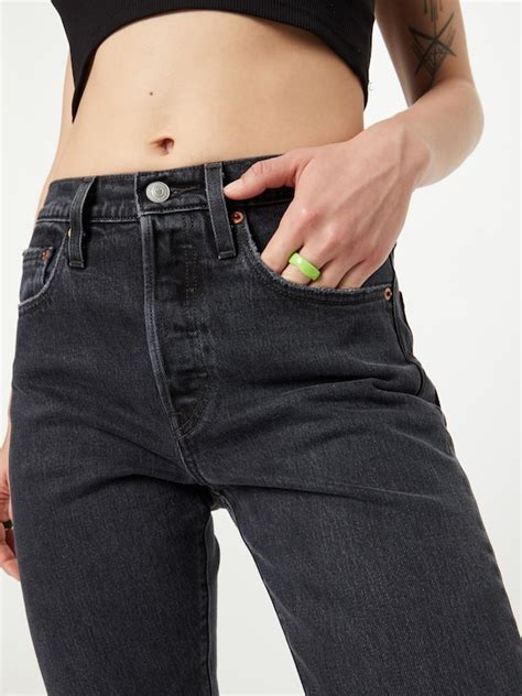 Levis Calças De Ganga 501® Skinny Em Cinzento About You