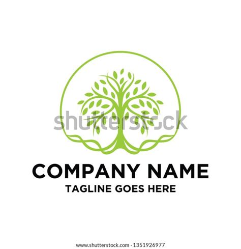 Tree Life Seal Emblem Logo Design Stock Vector Royalty Free 1351926977 Shutterstock