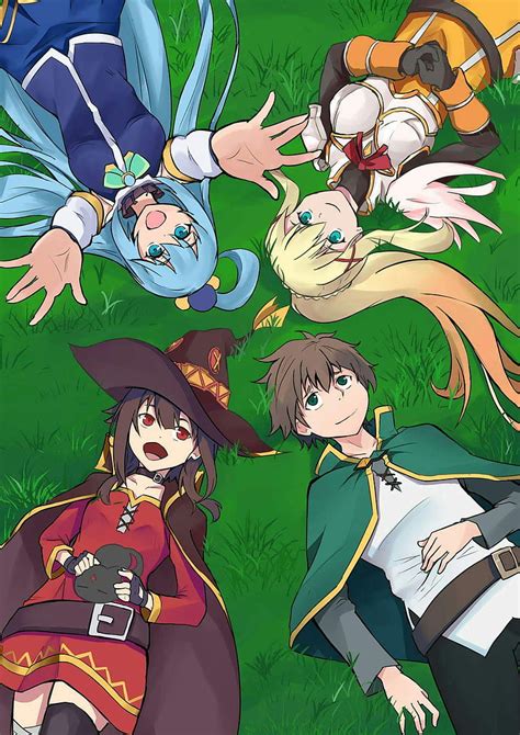 1080p Free Download Konosuba Anime Aqua Darkness Isekai Kazuma