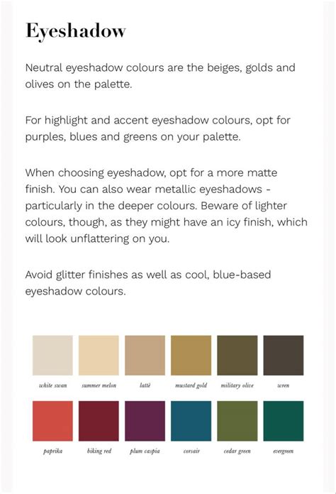 Dark Autumn Makeup Shades 🍂🍄 Deep Autumn Makeup Deep Autumn Color
