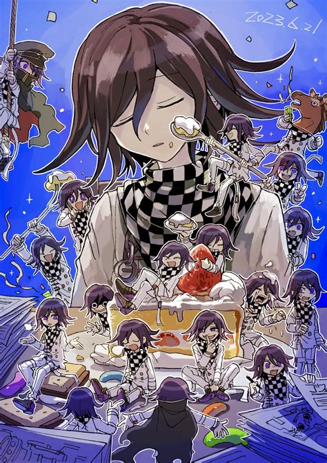 Oma Kokichi Danganronpa And 1 More Drawn By Kumakorotetsupag