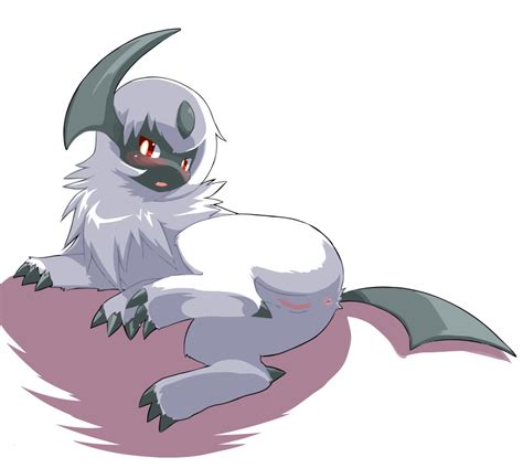 Rule 34 Absol Anus Chest Tuft Female Nintendo On Side Plain