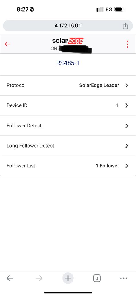 Solaredge Modbus Configuration For Single Inverter And Battery Page