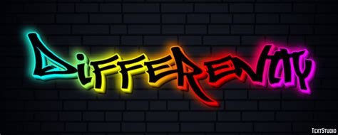 Differently Text Effect And Logo Design Word