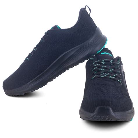 Shop Black Sea Green Athleisure Shoes For Men Sm 1071 Online At Best Price