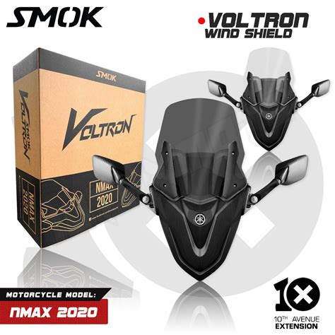 10thx Smok Voltron Wind Shield For Nmax 2020 Motorcycle Shopee