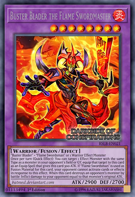 Buster Blader The Flame Swordmaster By Batmed On Deviantart