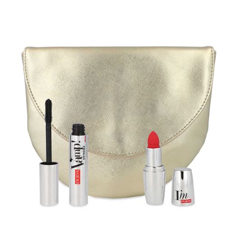 Set Pupa Vamp Pzs Mascara Ml Lipstick G Cosmetiquera Pasi N De Fragancias