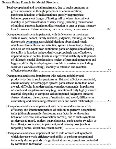 Va Ptsd Rating Criteria Veterans Law Blog®