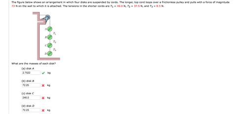 solved the figure below shows an arrangement in which four
