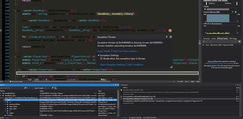 crash in getalldeadbodies · issue 68 · bitcrackers amongusmenu · github