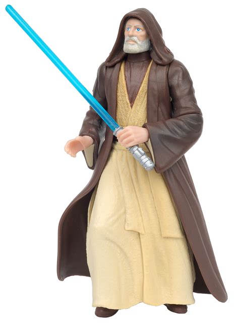 Star Wars The Power Of The Force Ben Obi Wan Kenobi With Lightsaber