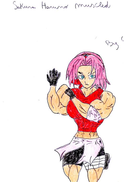 Sakura Haruno Muscle By Gekkodimoria On Deviantart