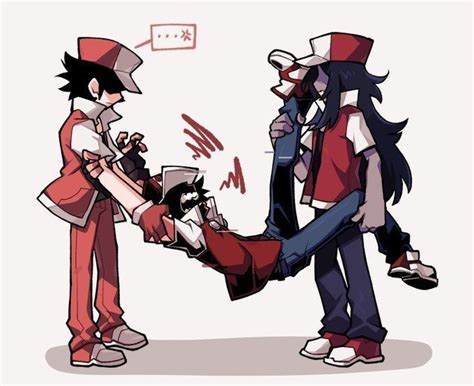 Creepypasta Cute Pokemon Red Ilustrações De Desenhos Animados