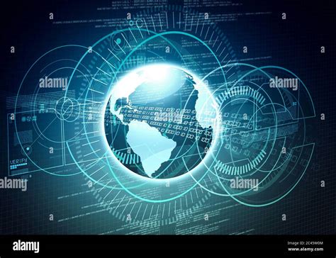 Internet Data Processing Concept Stock Photo Alamy