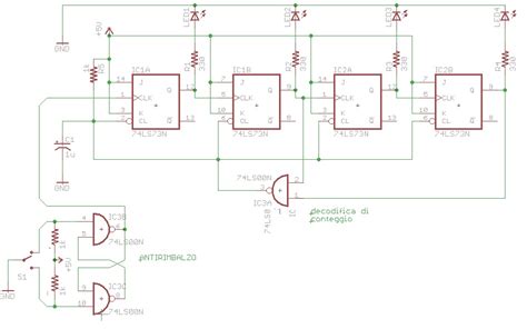 Schema Contatore Asincrono Fare Di Una Mosca