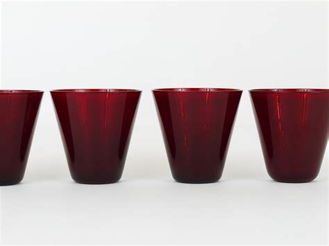 Mid Century Drinking Glasses By Kaj Franck For Nuutajarvi Nottsjo