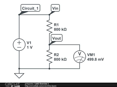 Lab2 Exercise 1 CircuitLab