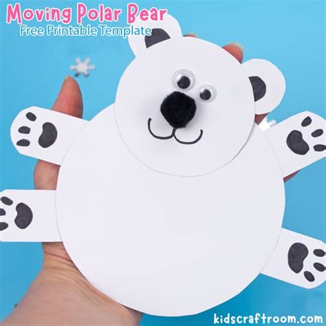 Polar Bear Craft Template