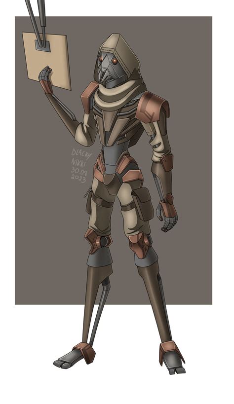 Robot Oc By Blacky Nikki On Deviantart