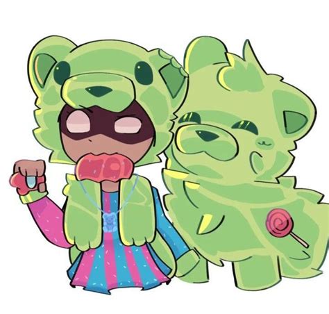 Gummy Bear Nita Brawl Stars ⭐ Cute Drawings Anime Chibi Cute