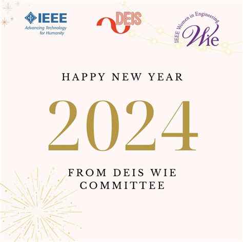 Ieee Deis Women In Engineering On Linkedin Newyear2024 Ieeedeis Wie