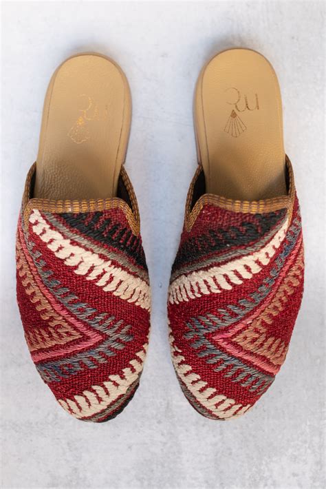 Womens Kilim Mules Minimalchaos