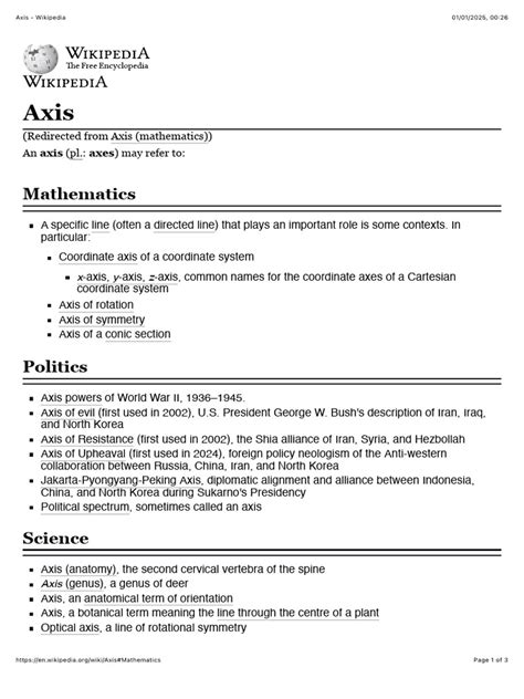 axis pdf cartesian coordinate system